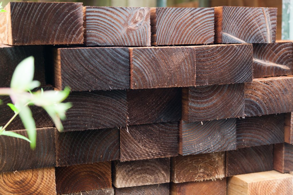 Pressure Treated Timber Posts (5" x 3") | Hodges & Lawrence Ltd